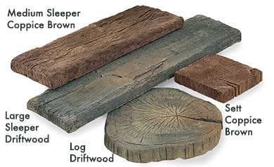 Timberstone Sleepers and Setts | Rolling Stone Paving | Suffolk