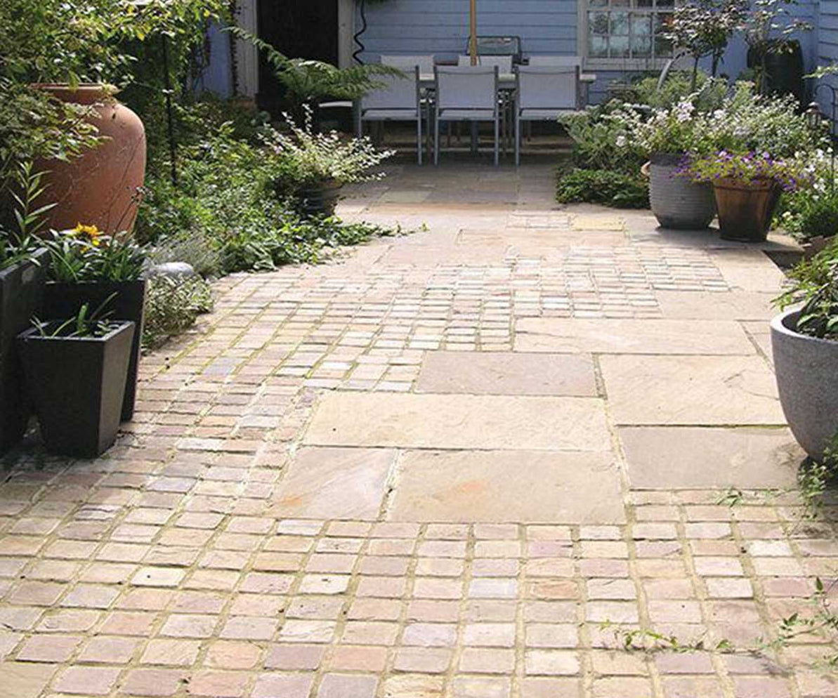 Sandstone Pathway Setts | Rolling Stone Paving | Norfolk & Suffolk